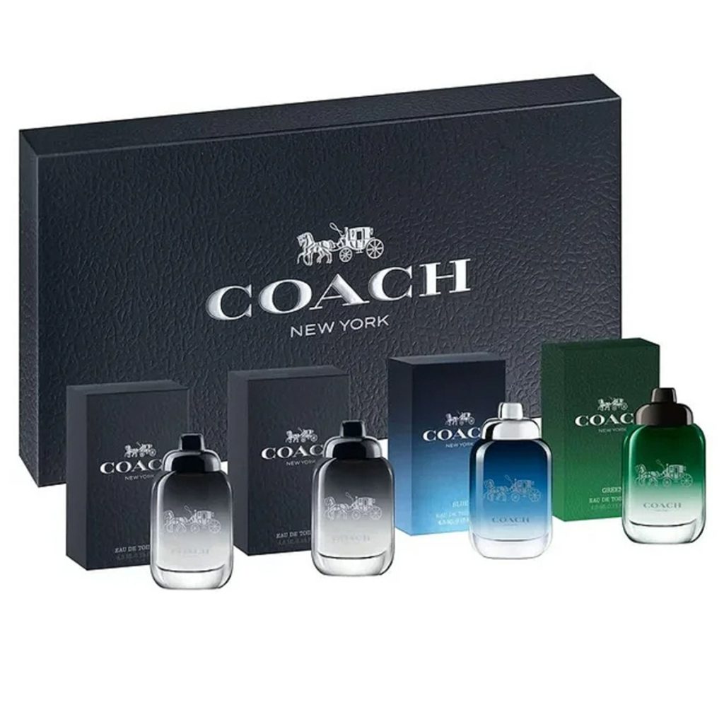 Coach Men Collection Mini 5ml (4 Pieces) - Perfumes for Wholesale