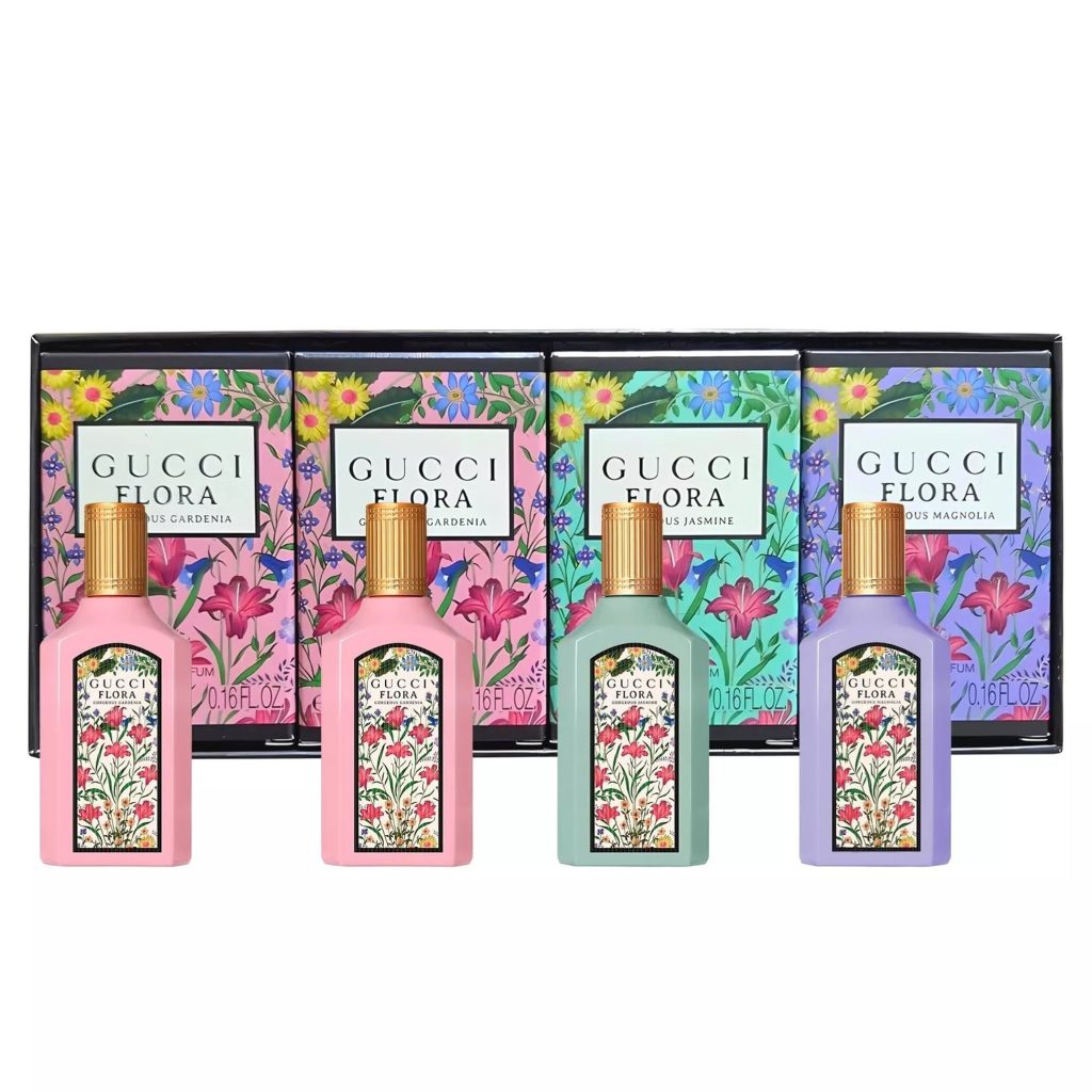 Gucci Flora Collection Mini 5ml (4 Pieces) - Perfumes for Wholesale
